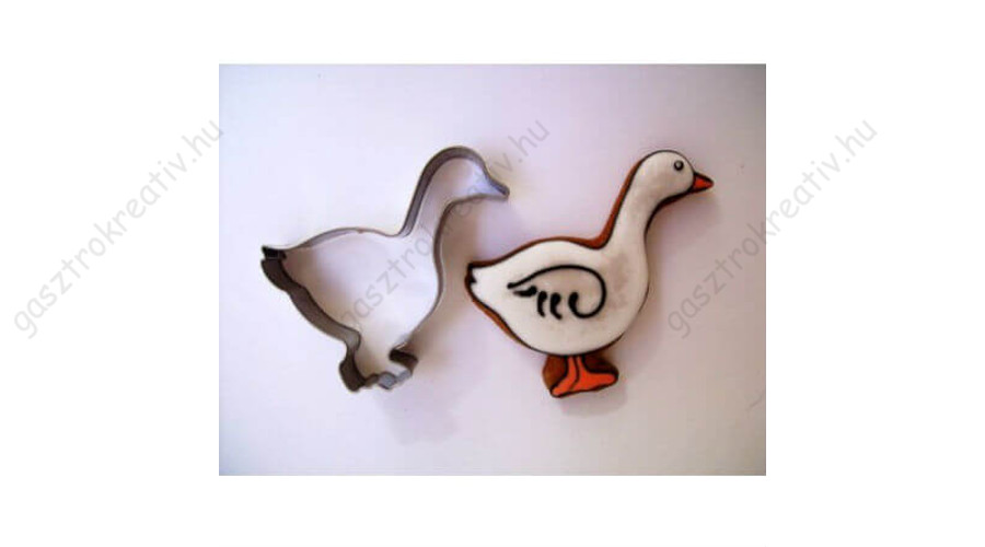 Liba kiszúróforma 6,5 cm rozsdamentes acél