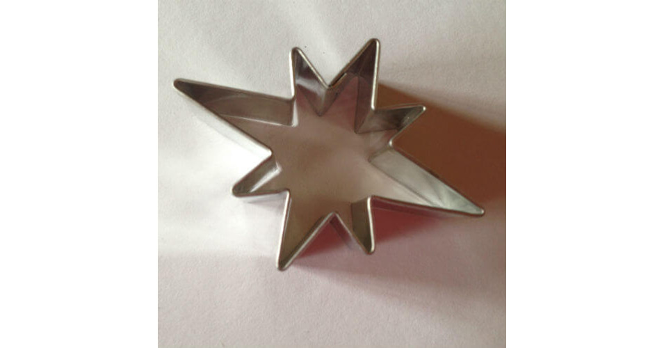 Esthajnal csillag karácsonyi sütemény kiszúró forma 5 cm - 550 féle ...